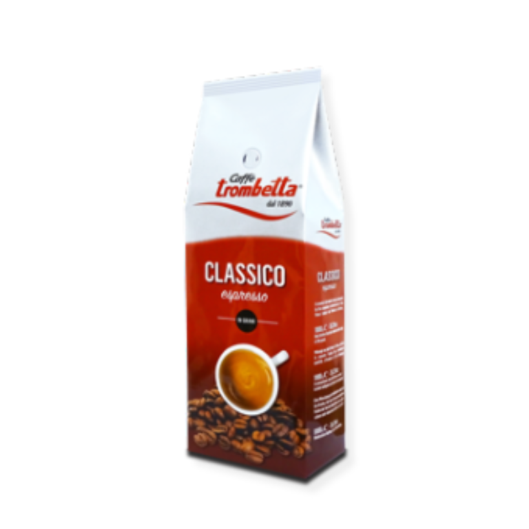 Caffè Trombetta Classico Tostato in Grani – 6 confezioni da 1kg - Caffè ...